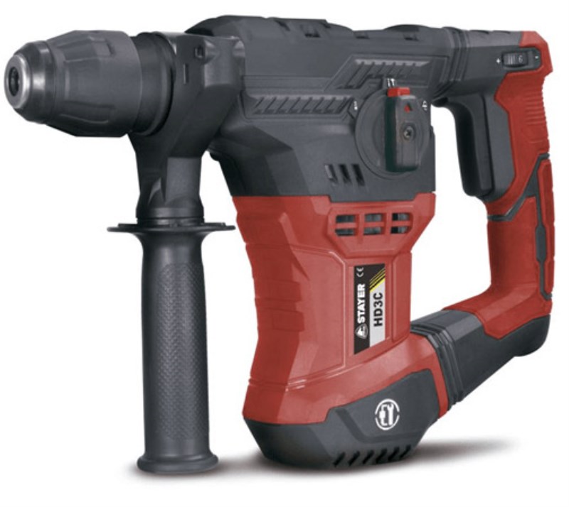 Martillo Rotativo SYRHD3CK SDS PLUS 1050 W STAYER - STAYER HERRAMIENTAS ...