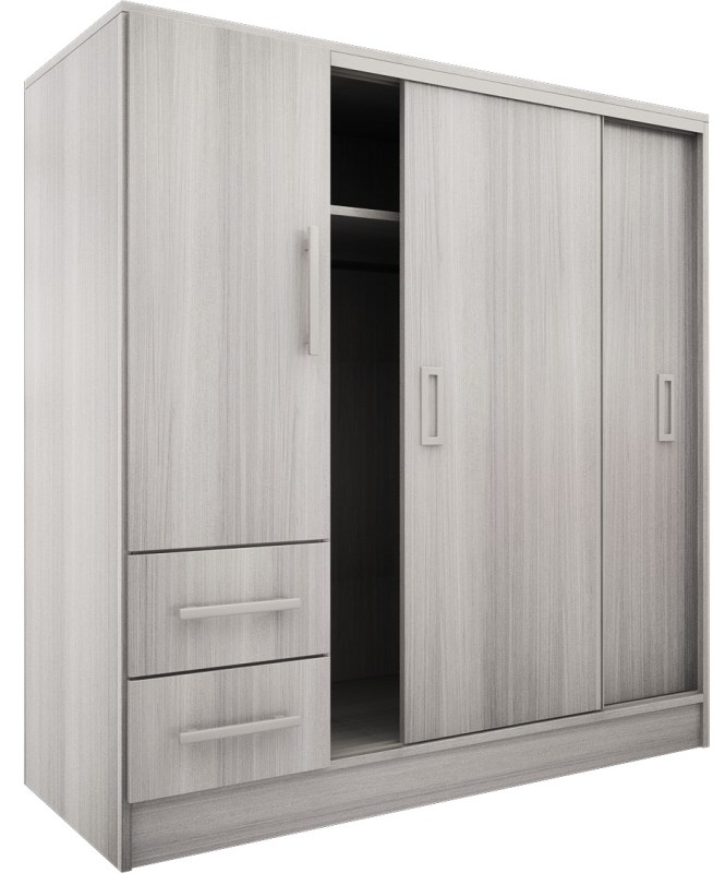 Mini Placard 2 Puertas 135 Cm 310 Jacaranda MUEBLES ORLANDI - MUEBLES ...