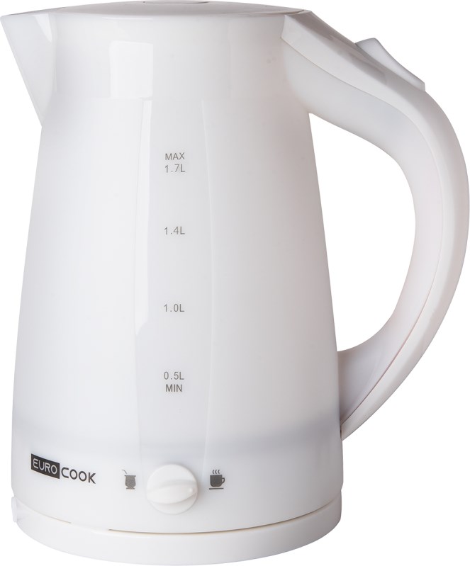 Pava Eléctrica EC-KEP17MN 1.7 Litros 2200 W Blanco EUROCOOK - EUROCOOK ...