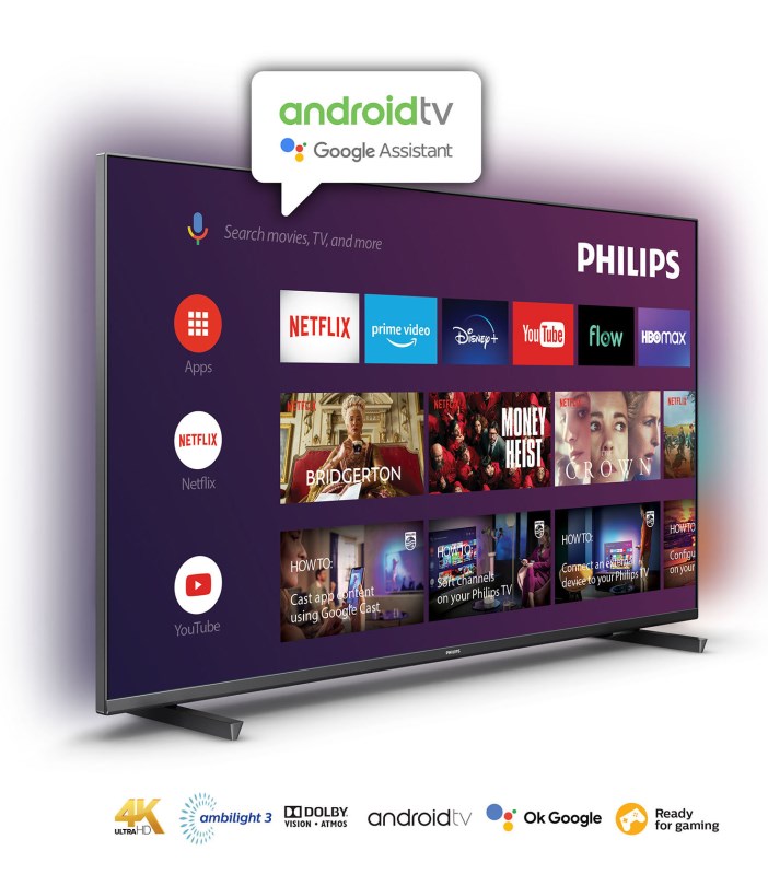 Smart Tv 65 Pulgadas 4K Ultra HD PHILIPS 65PUD7906/77 - PHILIPS TV LED ...