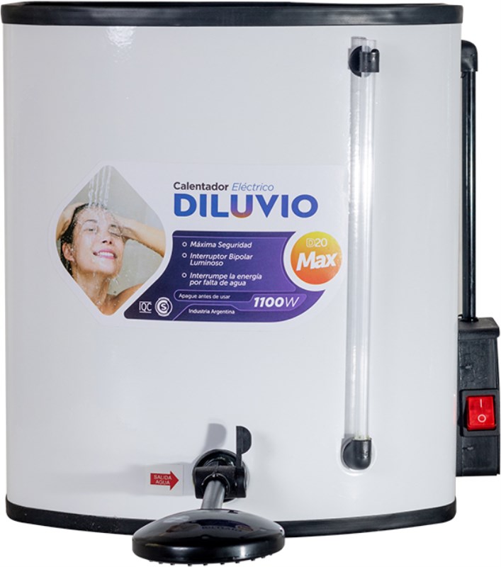 CALEFON ELECTRICO 20L MAX WHITE INDELPLAS - INDELPLAS CALEFONES ...