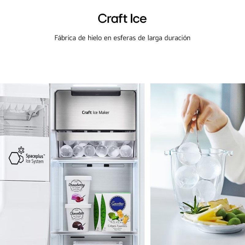 HELADERA 718L GS77SXTC INV NO FROST NG A+ LG - LG HELADERA CON FREEZER ...