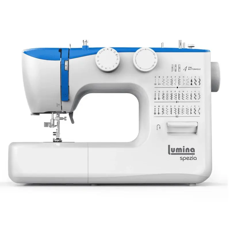 Máquina De Coser Recta Spezia Azul 36 Lumina | Megatone
