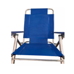 REPOSERA PLEGABLE 5 POSICIONES AZUL DESCANSAR 80000 - DESCANSAR CAMPING ...