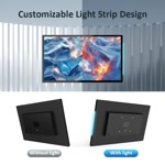 Tablet Slim Edge 15.6" Android 14 con Pantalla Táctil LED Black 8G 64G ...