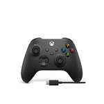 JOYSTICK MICROSOFT XBOX NEGRO PARA PC INALAMBRICO Y CON CABLE ...