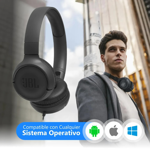Auricular JBL T500 Black - JBL AURICULARES Y SONIDO GAMER - Megatone