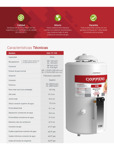 Termotanque Coppens Recuperación Simultánea Multigas 50L - COPPENS ...