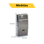 Calefactor A Gas Volcan 2500 Kcal Sin Salida Gas Natural - VOLCAN CALEF ...