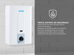 Calefón Escorial Gas Natural 14L Sin Llama Piloto - ESCORIAL CALEF TIRO ...