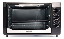 Horno De Mesa Eléctrico Daewoo Di-8365 45l Negro - DAEWOO HORNOS ELECTRICOS - Megatone