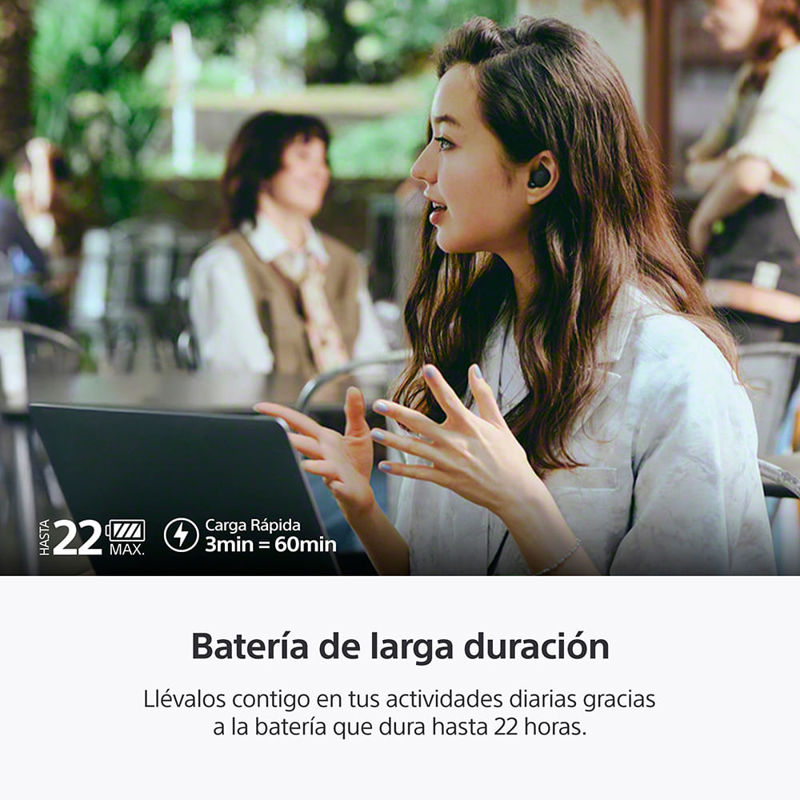 Auricular Inalámbrico Bluetooth Sony WF-L910 Linkbuds Open Negro - SONY ...