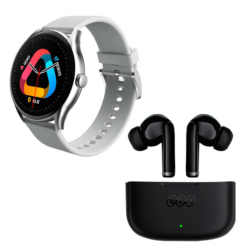 Kit Smartwatch GT Auriculares Inalámbricos T19 QCY - QCY AURICULARES ...