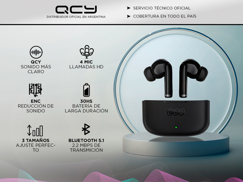 Kit Smartwatch GT Auriculares Inalámbricos T19 QCY - QCY AURICULARES - Megatone