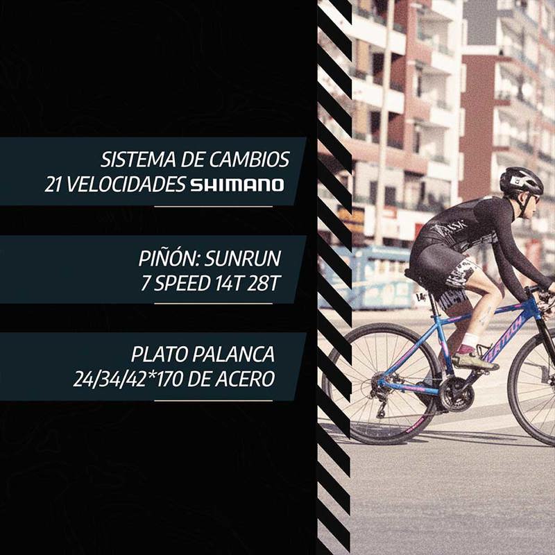 Bicicleta Mtb Overtech Mountain Bike Q6 R29 Aluminio 21v Freno A Disco Talle S Negro-Naranja ...