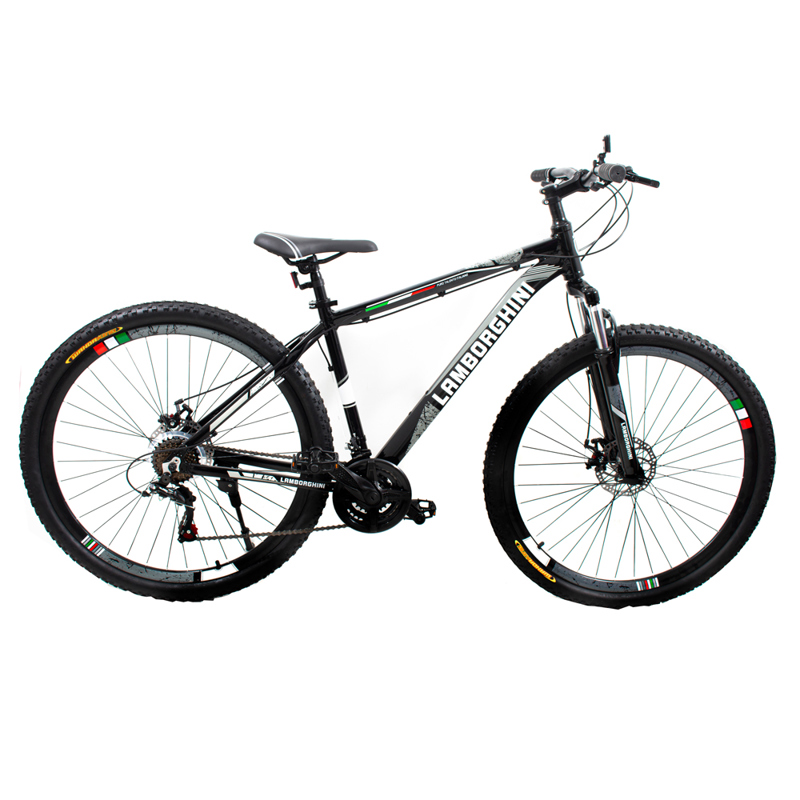 Bicicleta Mountain Bike R29 Lamborghini 21 Cambios Shimano Negro ...