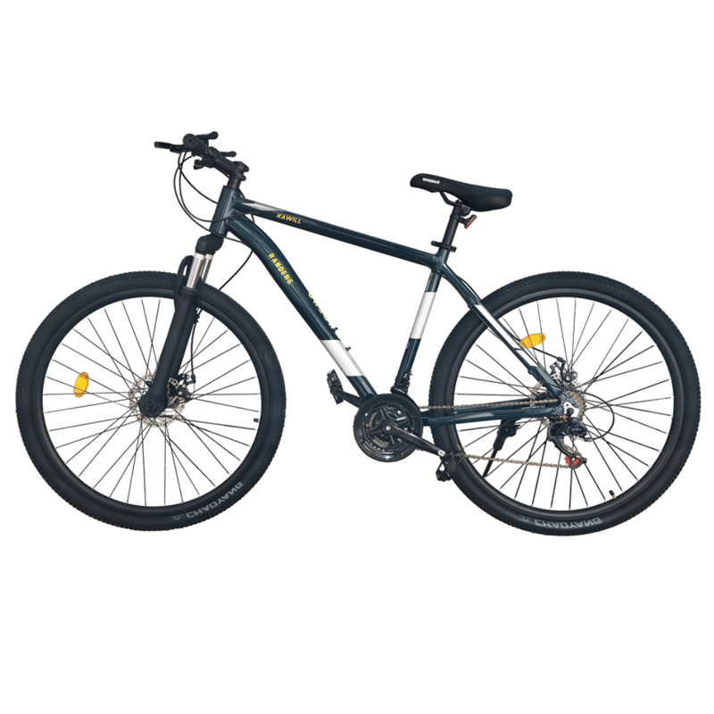 Bicicleta Mountain Bike Randers KAWILL R29 21V Shimano Verde/Amarillo - BKE-29-LB - RANDERS ...