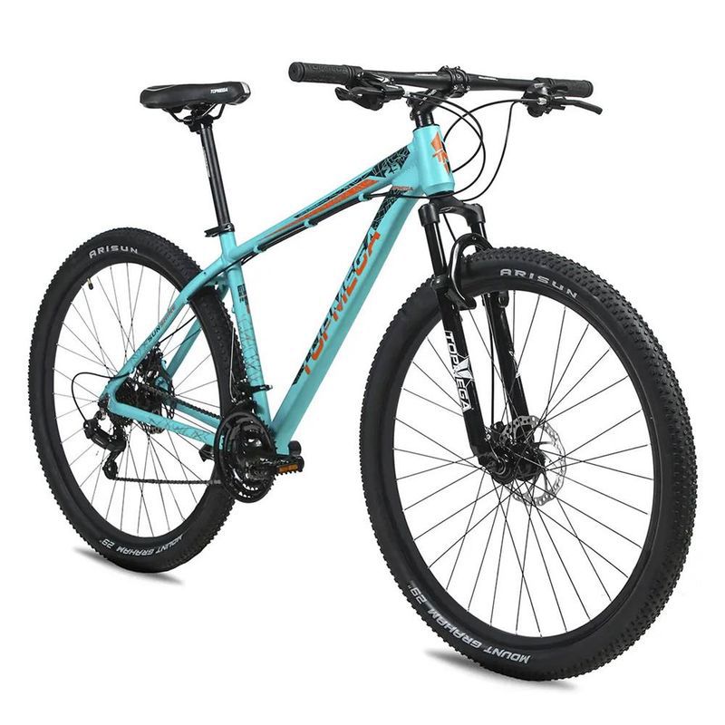 BICICLETA RODADO 29 TOPMEGA MTB SUNSHINE 21 VELOCIDADES FRENO DISCO ...