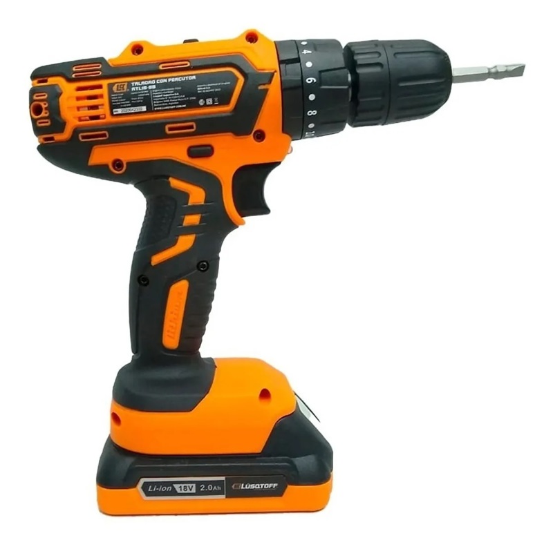 Taladro Percutor Inalambrico Lusqtoff Atl18-8b Kit Maletin - LUSQTOFF ...