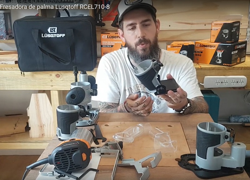 Fresadora Recortadora Lusqtoff 710w 4 Bases Router 30000rpm - LUSQTOFF ...