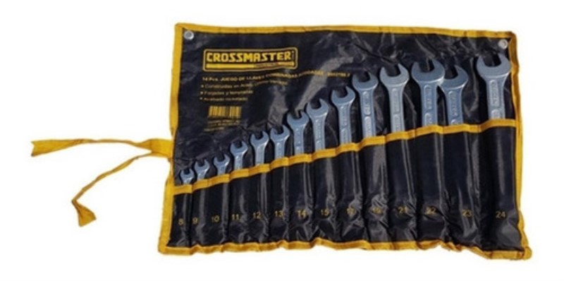 Juego De 14 Llaves Combinadas Crossmaster 9953190.2 - CROSSMASTER LLAVES - Megatone