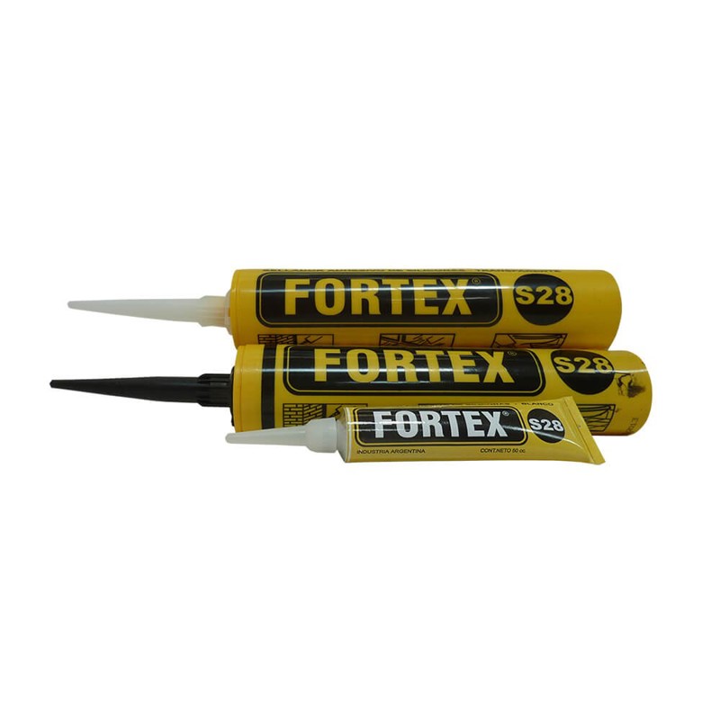 S28-SELLADOR SILICONA X 50 GS (TRANSPARENTE) FORTEX - FORTEX OTRAS ...
