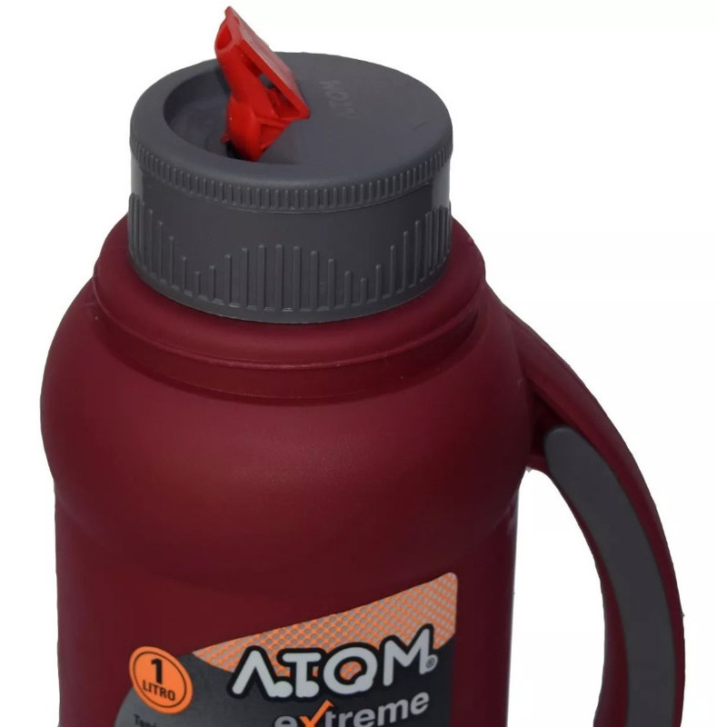 Termo Atom Extreme 1L - Bordo - ATOM CAMPING - Megatone