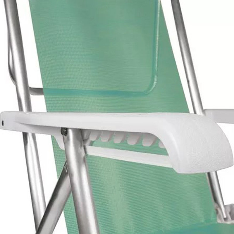 SILLA REPOSERA RECLINABLE COLOR VERDE MOR 002271 - MOR CAMPING - Megatone