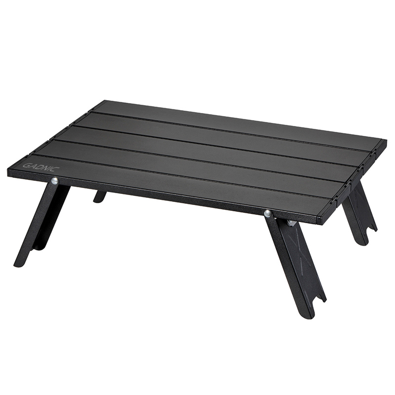 Mesa Plegable Negra Gadnic Mini Mesa Pequeña - GADNIC CAMPING - Megatone