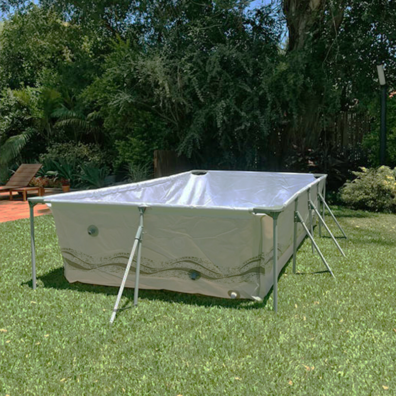 Pileta de Lona Rectangular Garden Life TB6075 3.94 x 2.07 m 6600Lts - GARDEN LIFE PILETAS - Megatone