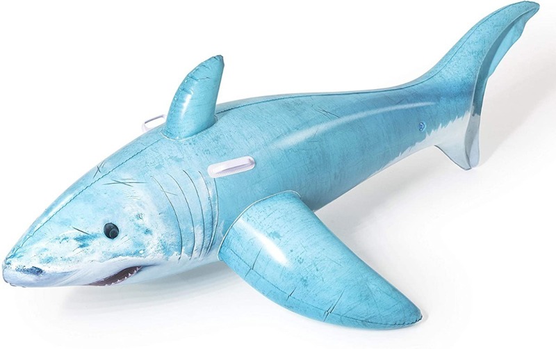 Tiburon Inflable Salvavidas Gigante 183x102 Cm Bestway 41405 - BESTWAY ...