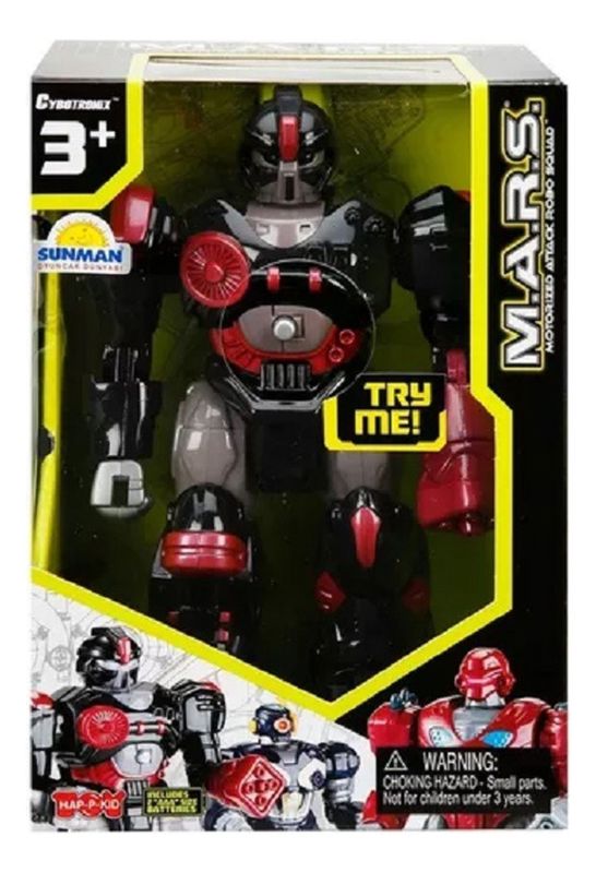 Robot Con Luz Y Sonido Habla Juguete - NIKKO JUGUETES A BATERIA - Megatone