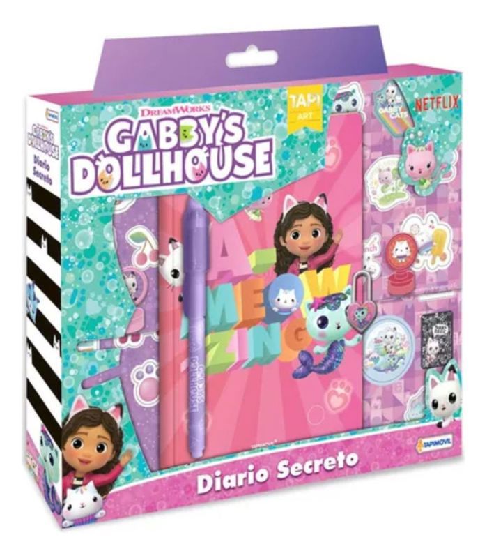 Gabby Doll Diario Secreto Infantil Con Tinta Secreta Candado - TAPPI ...
