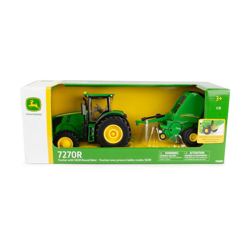 TRACTOR 32 JD 7270R WITH 560R BALER JOHN DEERE - JOHN DEERE PISTAS Y ...