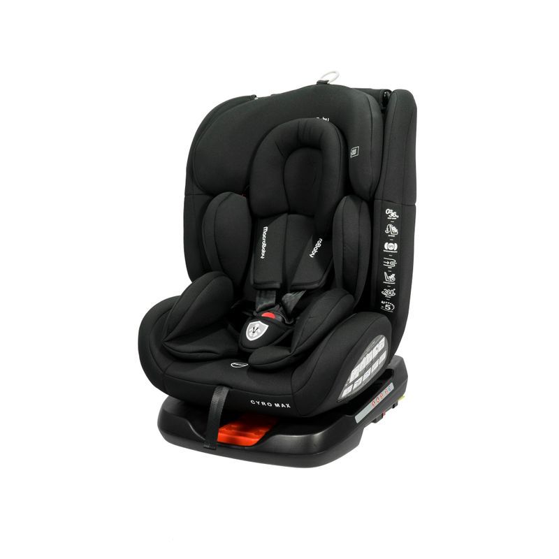 Butaca Para Auto Cyro Max Gira 360º Negro - MACROBABY SILLAS CUNAS Y ...