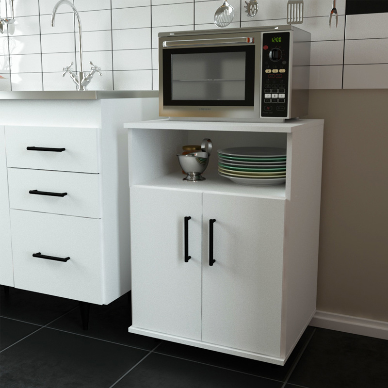 Mueble para Microondas G10 Blanco - CENTRO ESTANT AMOBLAMIENTO DE ...