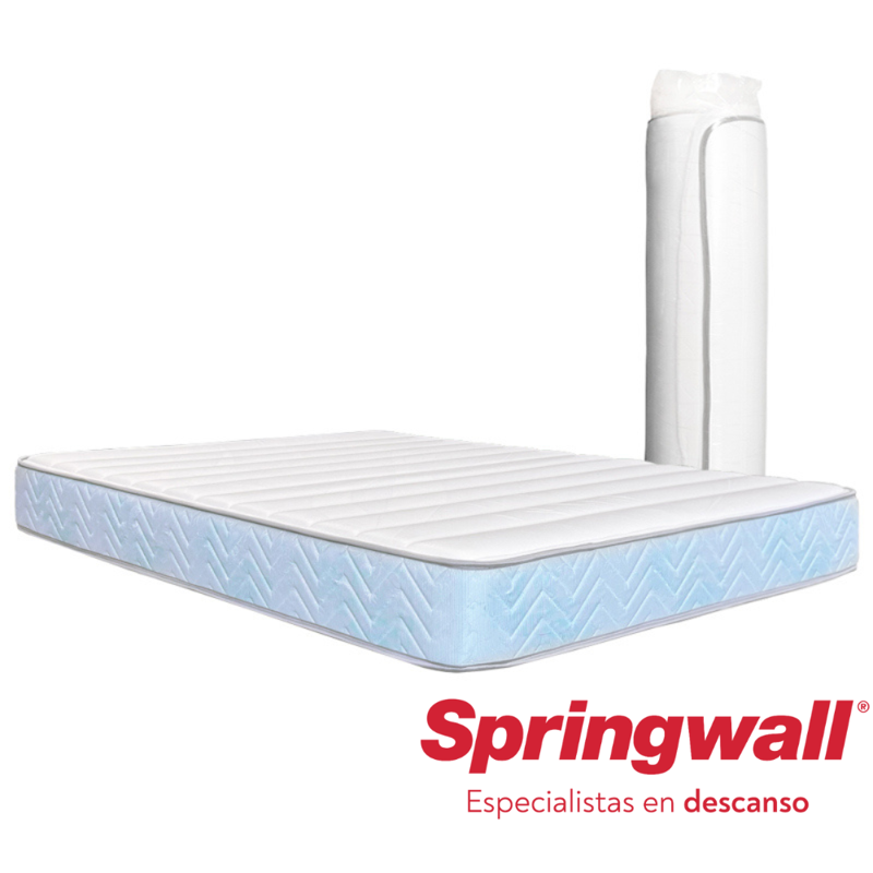 Colchón Enrollado 140x190 Springwall Espuma Alta Densidad Upper-Ad Max ...