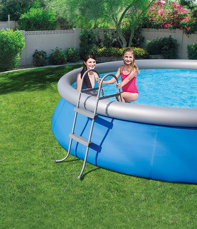 Escalera Metálica Para Piletas Hasta 84cm Bestway 58430 - BESTWAY ...