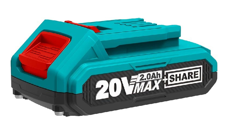 Batería de Litio Industrial 20v 2.0ah Total Tfbli20011 - TOTAL BATERIAS ...