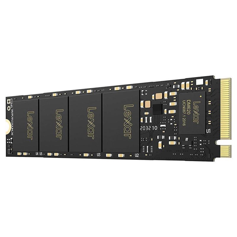 DISCO SSD M2 512GB LEXAR NM620 2280 PCIE 4.0 NVME NEGRO - LEXAR ALMACENAMIENTO - Megatone