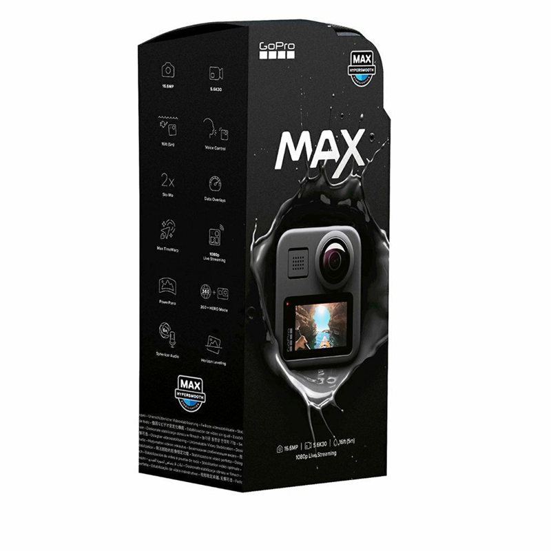 Videocámara Gopro Hero Max 360 - GOPRO CAMARAS FOTOGR DIGITALES - Megatone