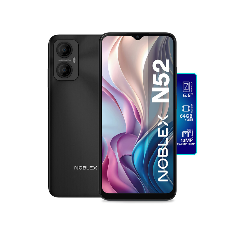 Celular Noblex N52 2Gb RAM 64Gb Pantalla 6.5", Triple Camara, Dual Sim ...