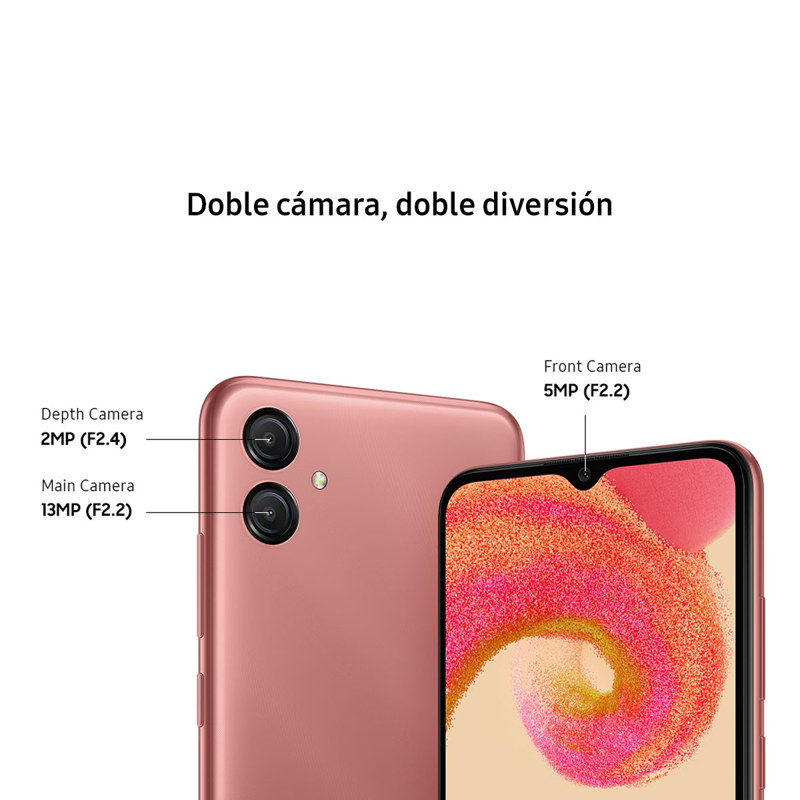 Samsung Galaxy A04e 32GB COPPER - SAMSUNG CELULARES LIBERADOS - Megatone