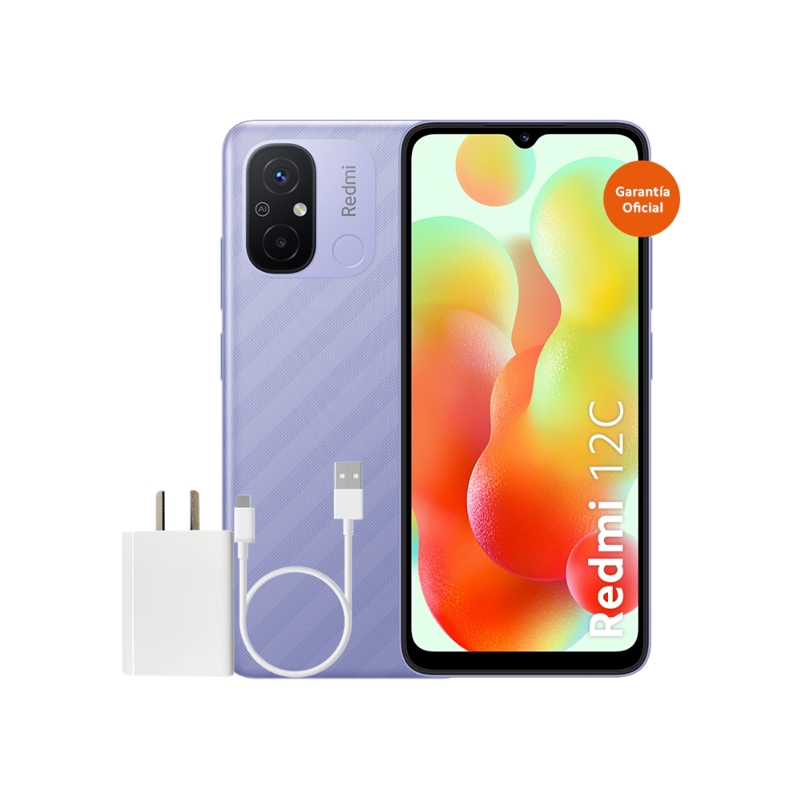 Xiaomi Redmi 12C 4GB RAM 128GB ROM Lavender Purple - XIAOMI CELULARES ...