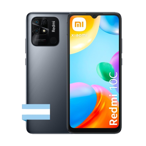 Celular Xiaomi Redmi 10C 4GB RAM 128GB Graphite Gray - XIAOMI CELULARES LIBERADOS - Megatone