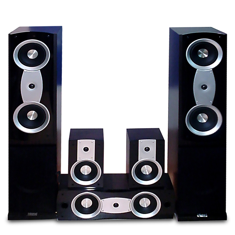Parlantes Feather Ssii 5.0 Home Theatre 1600 Watts - FEATHER SISTEMAS ...