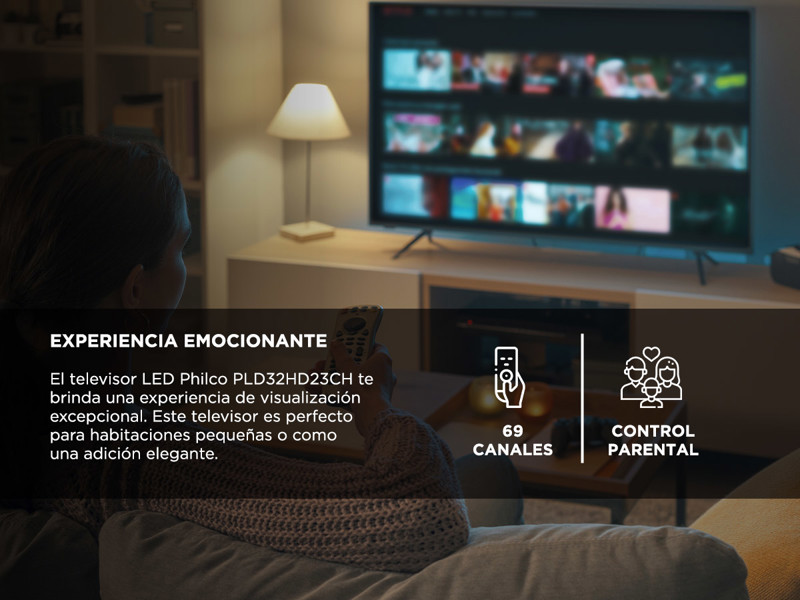 TV LED Philco PLD32HD23CH 32 - PHILCO TV LED 26 a 32P - Megatone