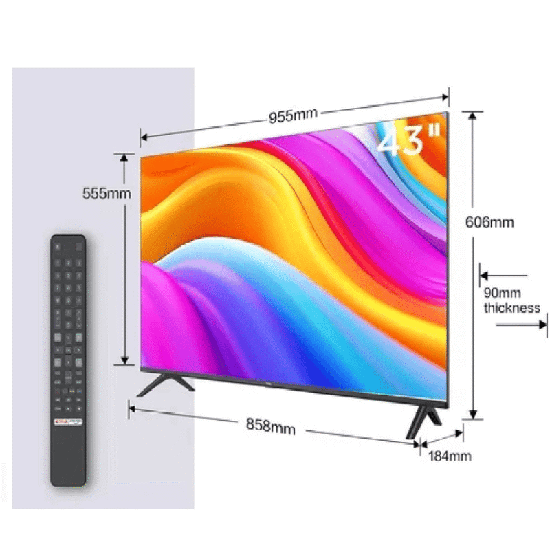 Televisor Smart TV TCL 43" Full HD L43S5400-F - TCL TV LED 33 a 43P ...