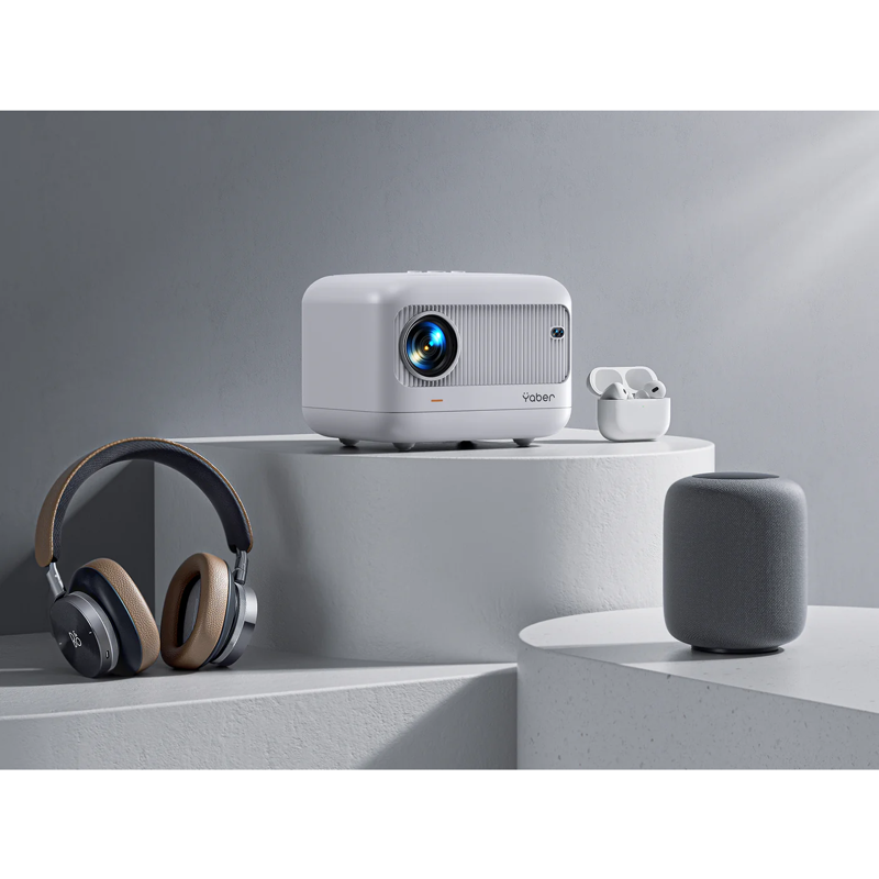 Mini Proyector Yaber CBK01209 L1 Blanco BT 1080p - YABER PROYECTORES ...