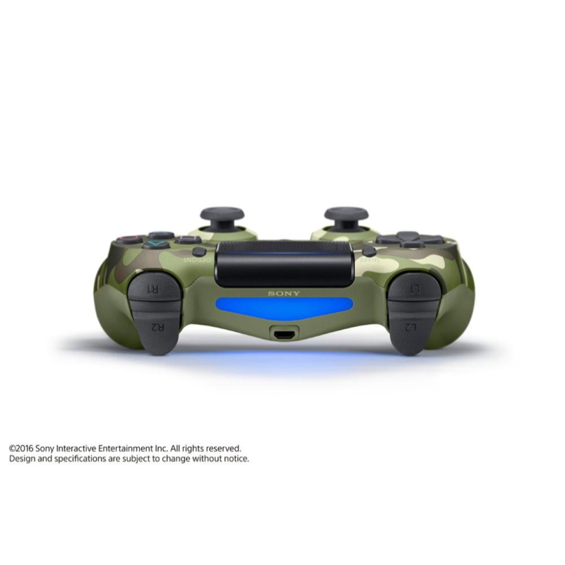 Joystick Sony DualShock4 (DS4) Green Camouflage - PLAYSTATION JOYSTICKS ...